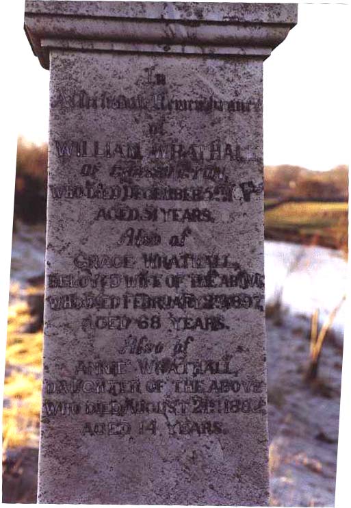 WRATHALL MEMORIALS